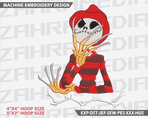 Machine Embroidery Design Files Skleton Instant Download Inspire Uplift