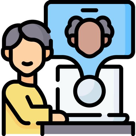 Virtual Class Special Lineal Color Icon