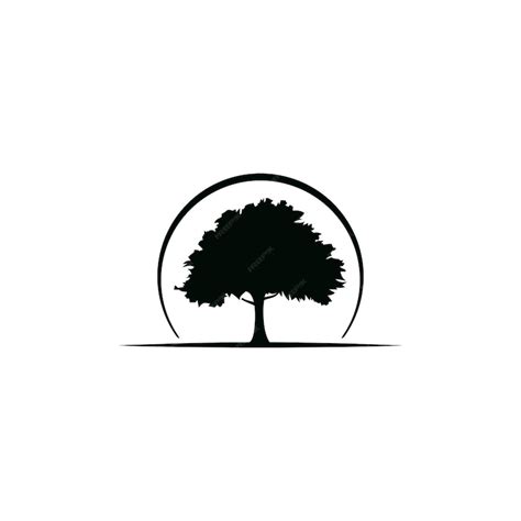 Premium Vector Oak Tree Logo Design