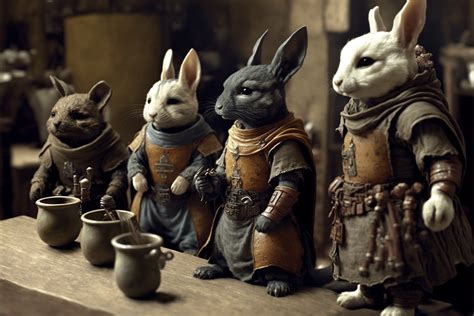 Anthropomorphic Fantasy Characters In Mj4 Art Rartificialinteligence