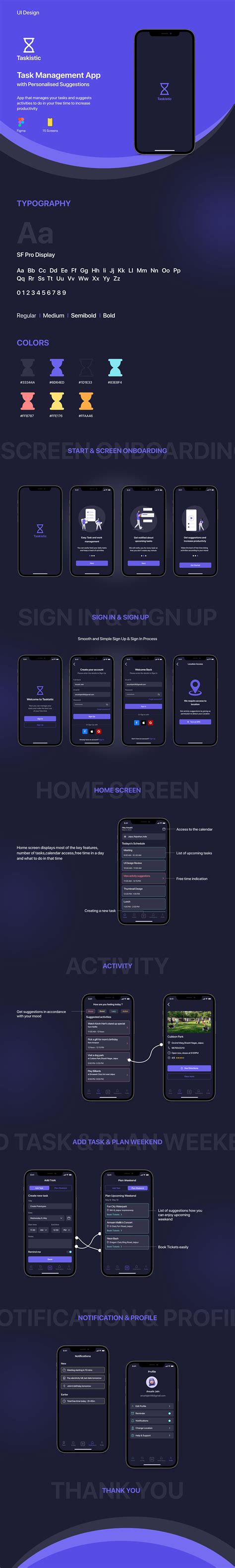 Taskistic Task Management Ios App Behance
