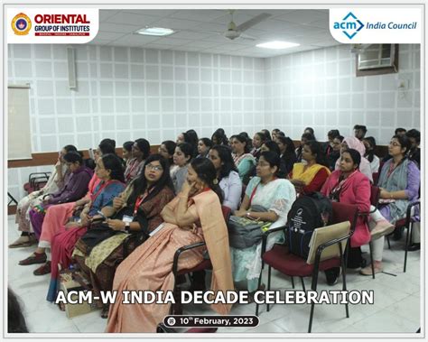 ACM W India Decade Celebration ACM W Supporting Celebrating And Advocating For Women In