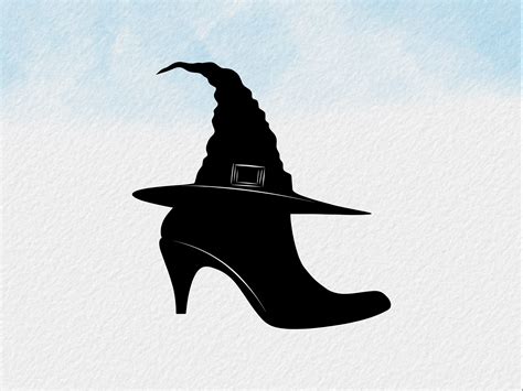 Stylish Witches Shoe Silhouette Graphic By Art Merch X · Creative Fabrica
