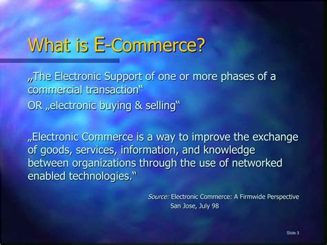 PPT Introduction To E Commerce PowerPoint Presentation Free Download ID 2972283