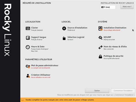 Installer Un Système De Base Rocky Linux 8 Le Blog Technique De Microlinux
