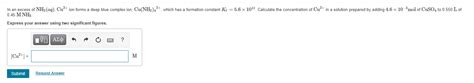 Solved In an excess of NH3(aq), Cu2+ ion forms a deep blue | Chegg.com