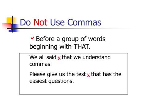 Ppt Commas Powerpoint Presentation Free Download Id472716
