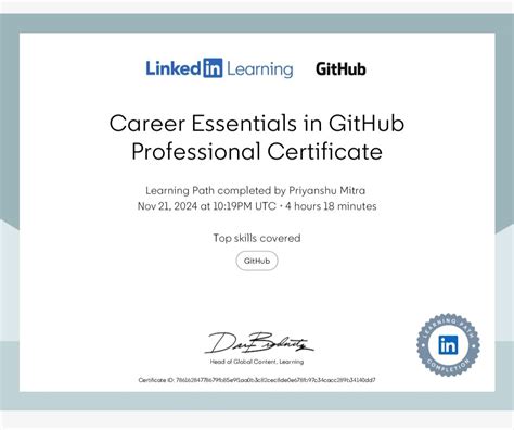 Github Certification Learningjourney Professionaldevelopment