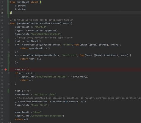 How To Query Golang Structs Community Support Temporal