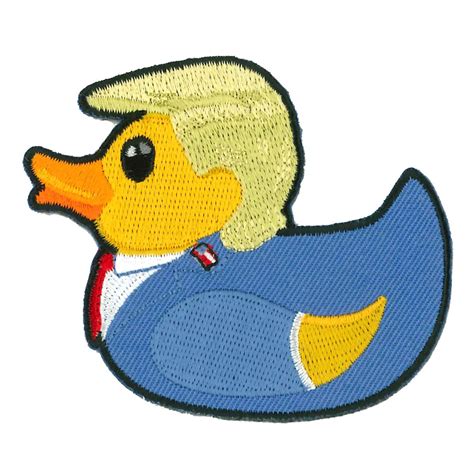 Hot Leathers 3 Trump Rubber Duckie Patch American Legend Rider