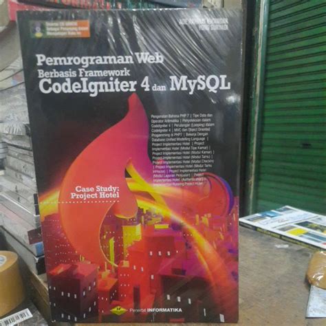 jual pemrograman web berbasis framework codeigniter 4 dan mysql