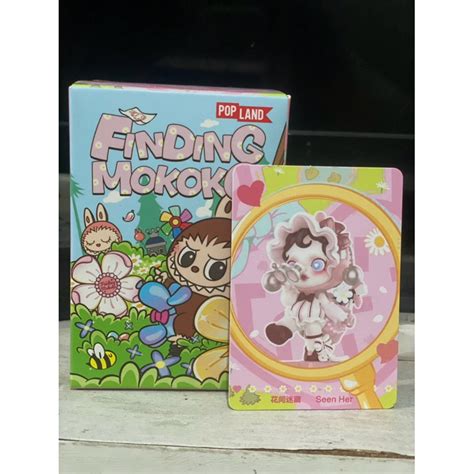 Jual Pop Mart Finding Mokoko Series Figures Blind Box Labubu And Friends Shopee Indonesia