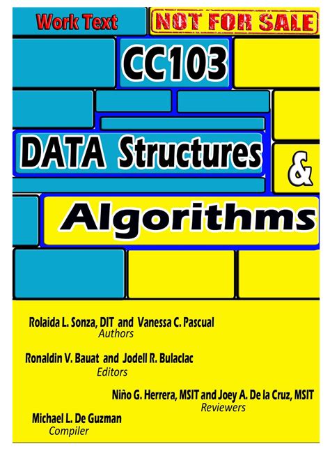 Cc103data Structure Module Unit I Introduction To Data Structure And