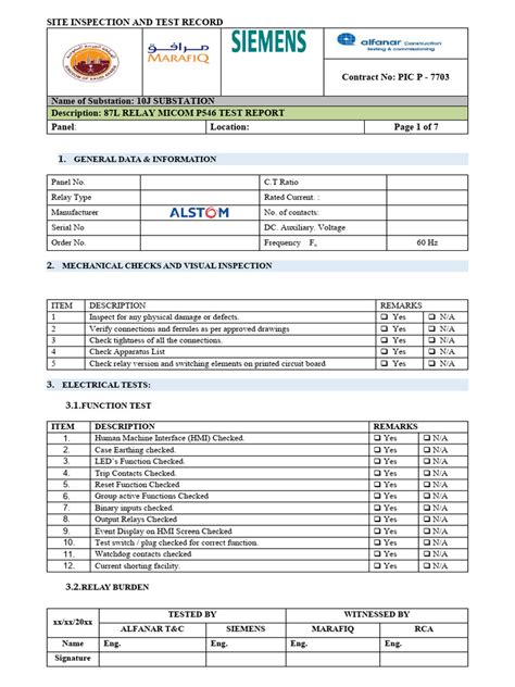 Micom Line Diff P546 Pdf Relay Electricity