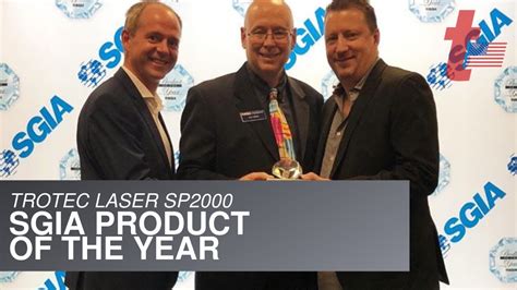 2018 Product Of The Year Trotec Laser Sp2000 Youtube