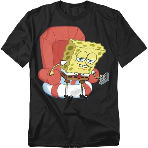 Spongebob T Shirt Head Out Meme Unisex Graphic Tee For Men And Women