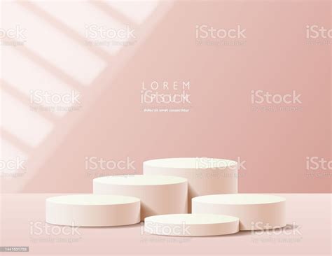 3d 배경 제품은 기하학적 플랫폼으로 연단 장면을 표시합니다 모형 제품 단계 진열장 승진 전시를 위한 연단 벡터 그림 0명에 대한 스톡 벡터 아트 및 기타 이미지 Istock
