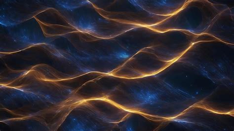 Premium Photo Abstract Blue Digital Particles Wave And Digital Data Network Connections For A