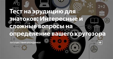 Тест на эрудицию для знатоков Интересные и сложные вопросы на