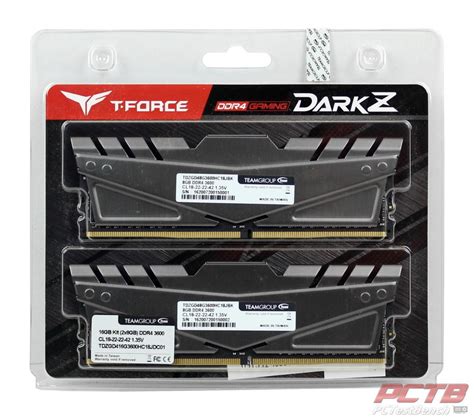 TeamGroup Dark Z GB MHz DDR Gaming Memory Review Page Of PCTestBench