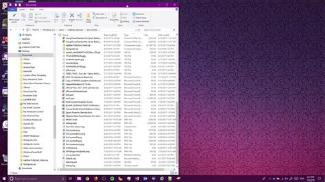 Using File Explorer In Windows 10 Youtube