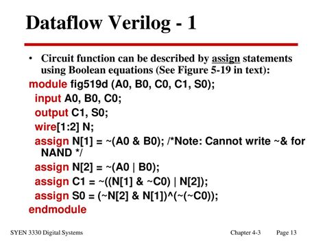chapters 4 part3 verilog part 1 ppt download