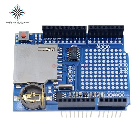 New Data Logger Module Logging Recorder Shield V For Arduino UNO R SD Card In Instrument