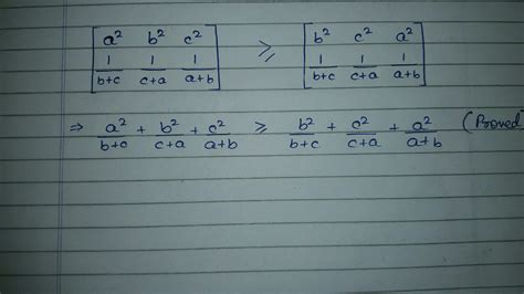 inequality let a b c 0 prove frac{a {2}}{b c} frac{b {2}}{c a
