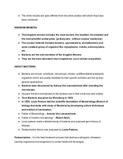 Biological Classification NCERT Biology Chapter Notes Pdf