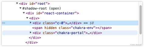 js操作shadow root内的dom元素 js操作影子 dom csdn博客