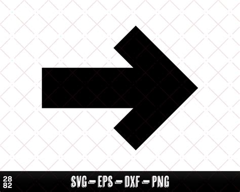 Arrow Files Simple Arrow SVG Simple Arrow PNG Simple Etsy