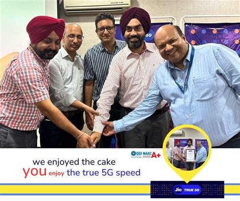 Gulzar Group Of Institutes On Linkedin Cake 5g Jio Campus Ggi Naac