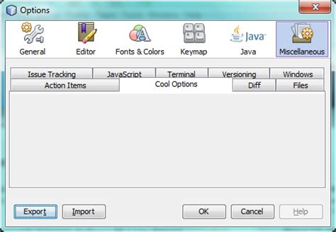 NetBeans Options Window Module Tutorial