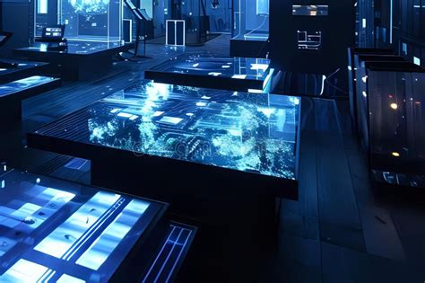 Exploring Futuristic Interactive Displays A Journey Through Immersive