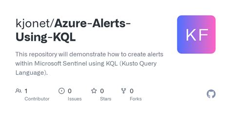 Github Kjonetazure Alerts Using Kql This Repository Will