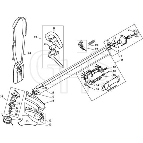 Sb 26 2010 28072000210 Stiga Brushcutter Handle Transmission