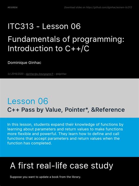 lesson 06 pdf download free pdf parameter computer programming