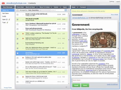 AfterLogic WebMail Lite NET Download Review