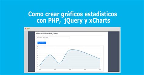 como crear gráficos estadísticos con php jquery y xcharts baulphp