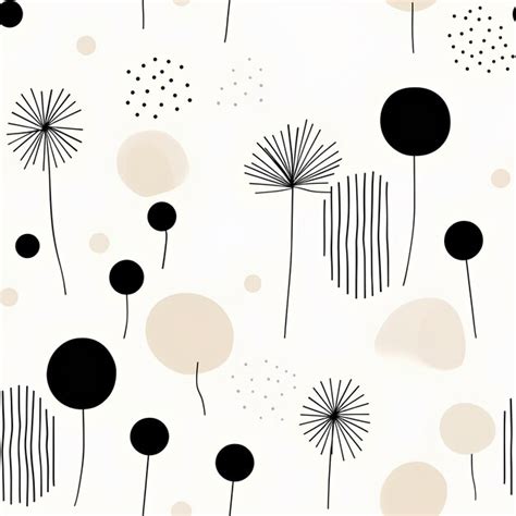 Style Minimalist Black Line Art Genre Abstract Art Emotions Premium Ai Generated Image