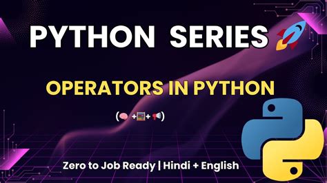 Python Operators Explained Arithmetic Logical And Comparison Zero To