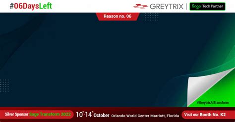 Jayesh Greytrix On Linkedin Greytrix Sage Transform 2022 Meet Us