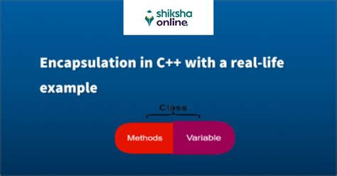 Encapsulation In C With A Real Life Example Shiksha Online