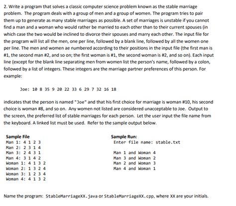 2 Write A Program That Solves A Classic Computer