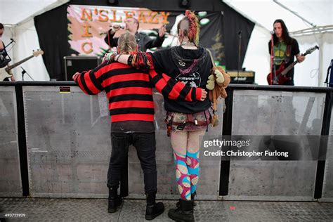 Punk And Ska Fans Attend The Nice N Sleazy Punk Music Festival At The