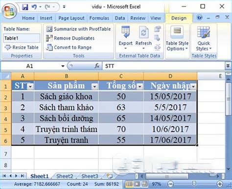 Cách Tạo Bảng Trong EXCEL DỄ DÀNG NHANH CHÓNG