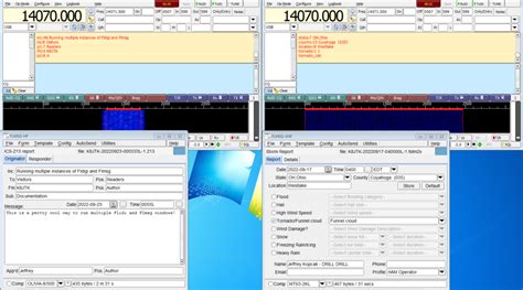 Running Multiple Instances Of Fldigi And Flmsg Jeffrey Kopcak Mba