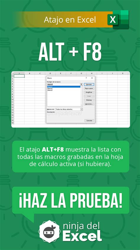 Ninja Del Excel Artofit