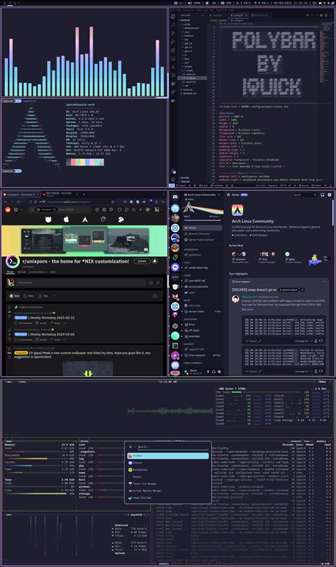 I3 Gaps Rofi Kitty Catppuccin Picom Check Comments For