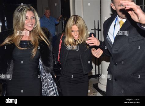 Patsy Kensit Leaving The The Arts Club Mayfair London England 0811